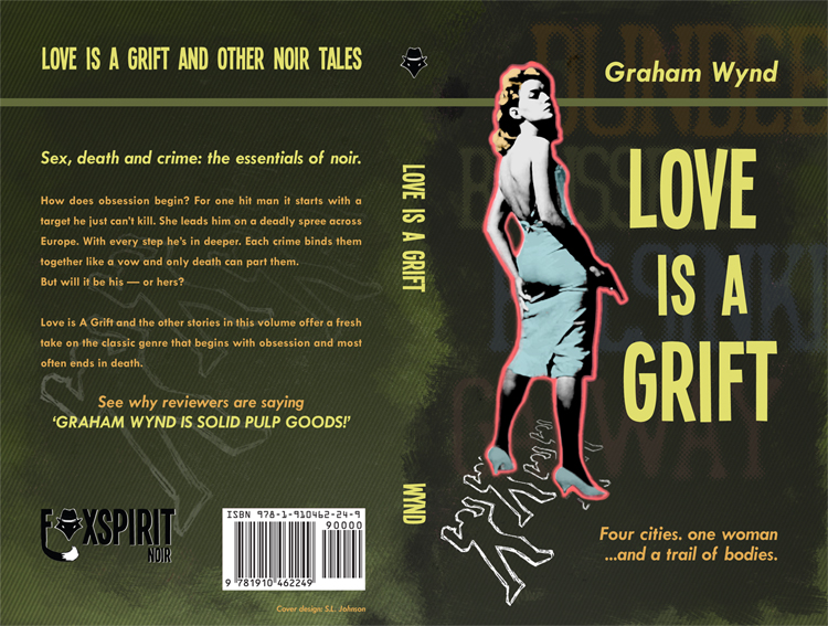 Book cover: Love is a Grift – S.L. Johnson Images