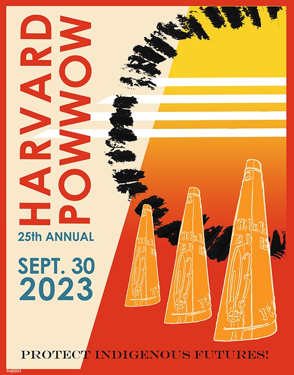 Poster: Harvard Powwow 2023 – S.L. Johnson Images